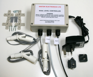 Dual Level Controller for controlling pumps and valves 1 - | IWE Ltd