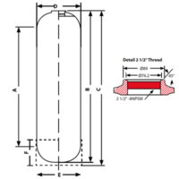 DI Vessels with Hubs from Industrial Water Equipment Ltd