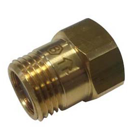 Brass Mini Check Valve - Male x Female - | IWE Ltd
