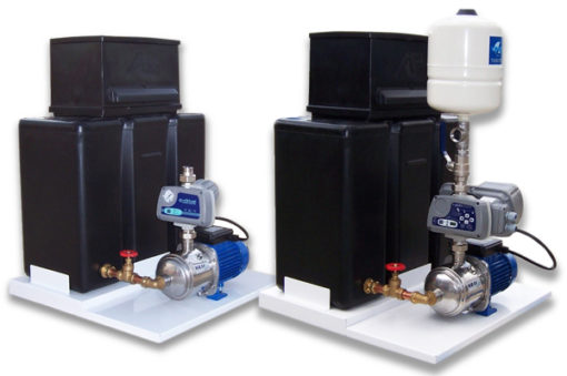 CAT 5 Break Tank with Booster Pump - | IWE Ltd