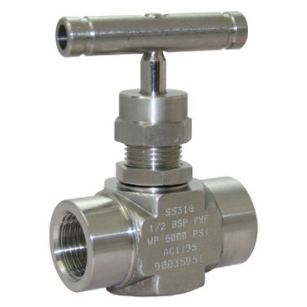 Stainless Steel Needle Valve – Screwed BSPT - | IWE Ltd