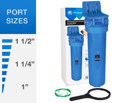 20 Inch Big Blue Water Filter Housing - | IWE Ltd