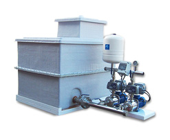 CAT 5 Break Tank and Booster Pump from Industrial Water Equipment Ltd